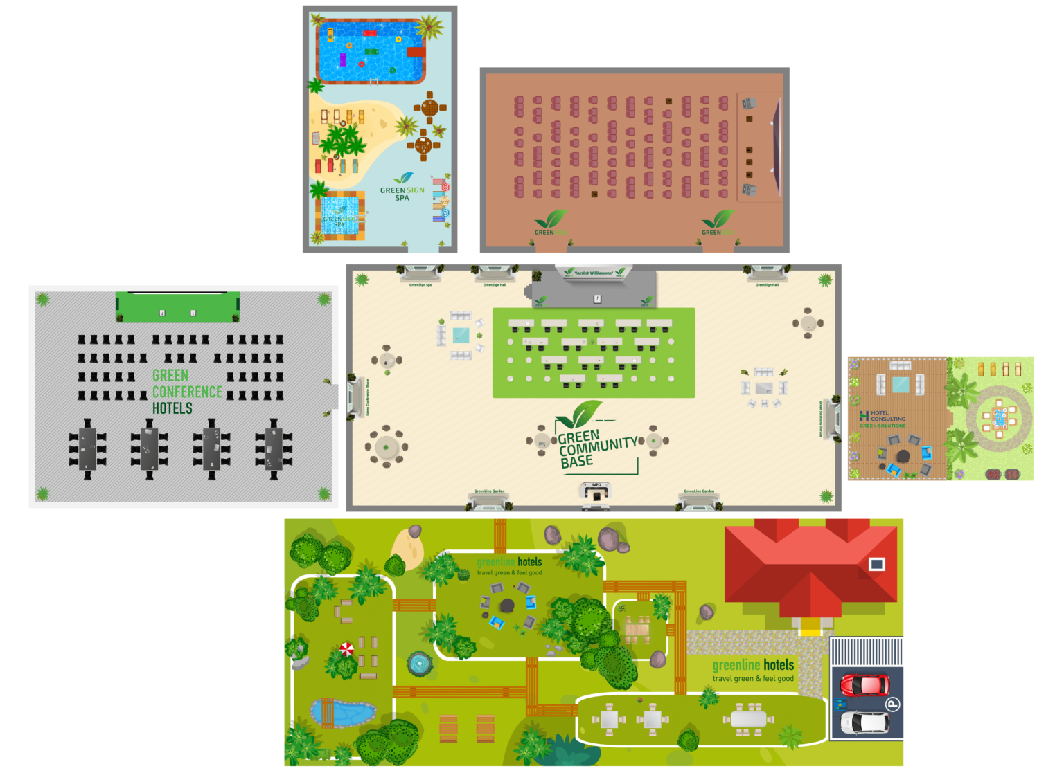 Gather.Town Maps & custom map design for virtual events