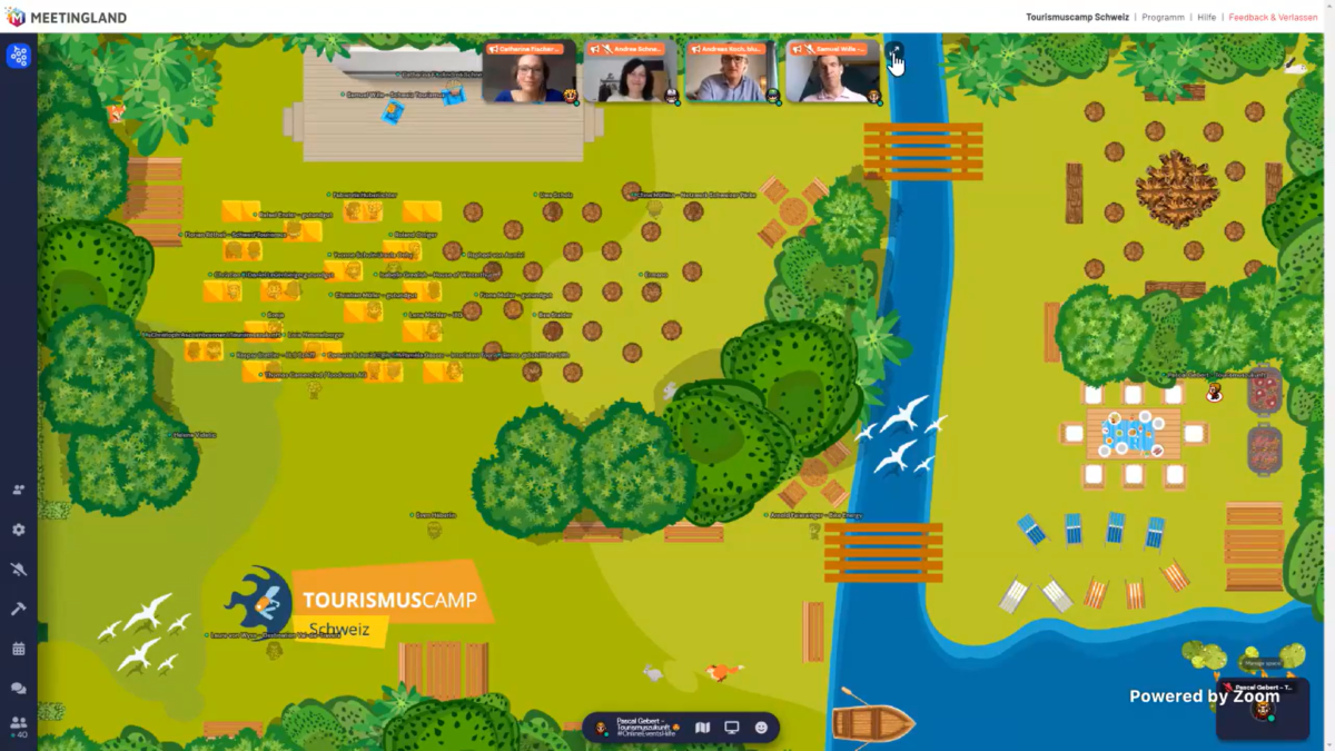 Gather.Town Maps & individuelles Kartendesign für virtuelle Events